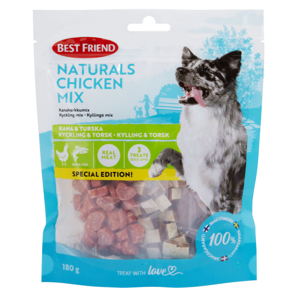Best Friend Naturals chicken mix 180 g
