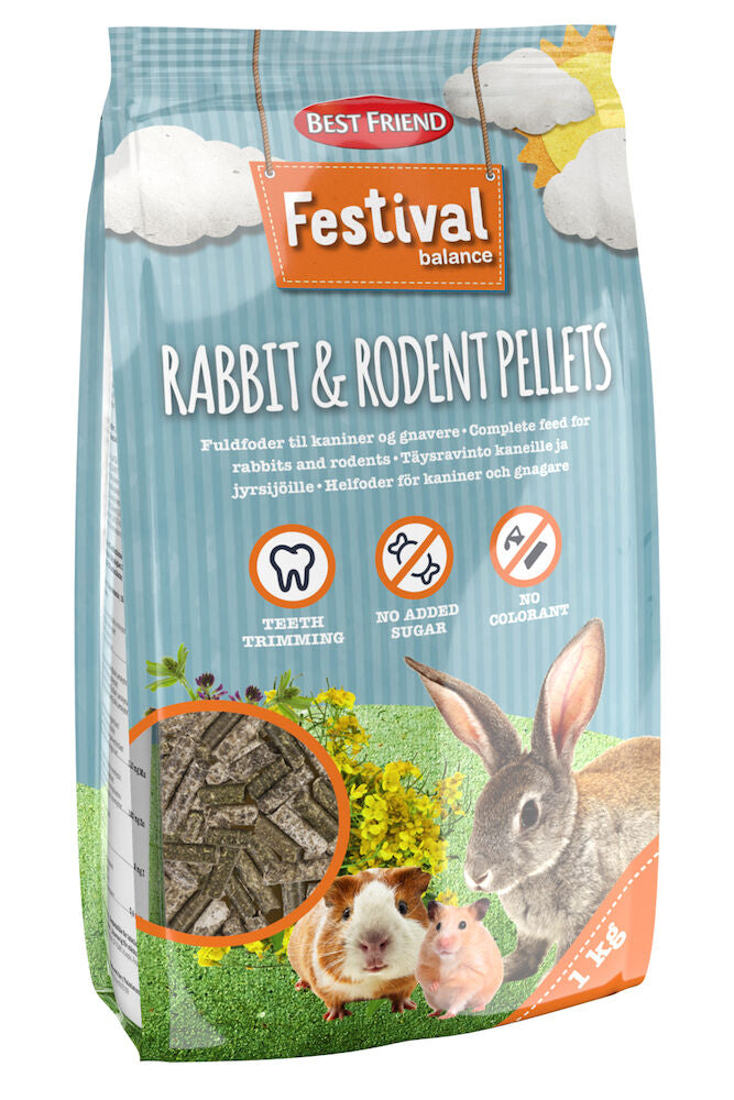 Best Friend Festival Balance Rabbit&Rodent pellets